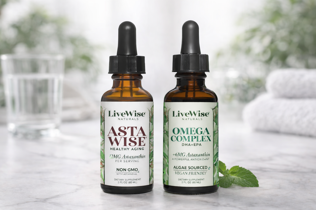 COMPLETE OMEGA DUO – Omega Complex & Astaxanthin for Bone, Heart & Ant ...